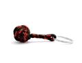 Monkey Ball Keychain - Black/Red